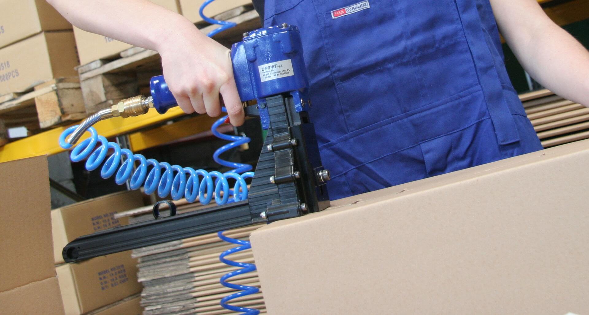 Ekologiczne zamykanie przesyłek - Damet